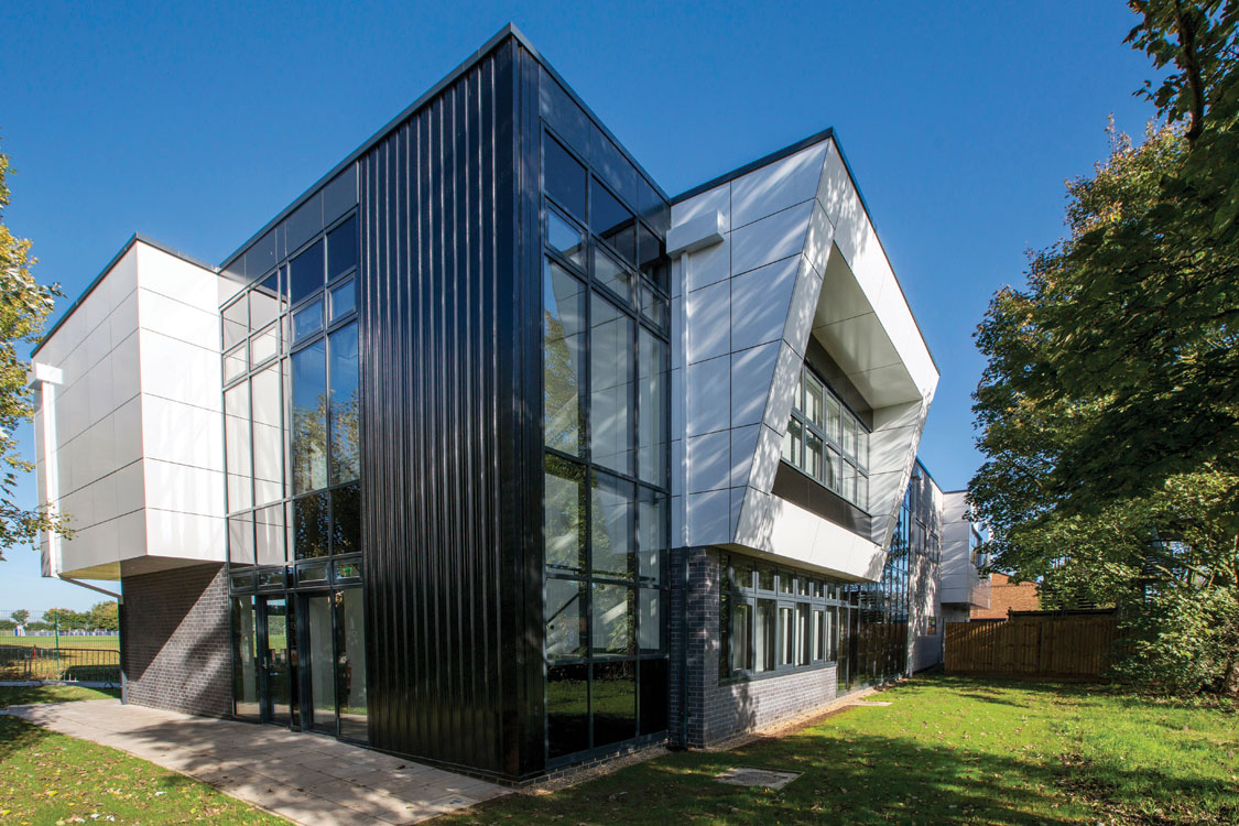 Deepings School 6th Form block - netMAGmedia Ltd