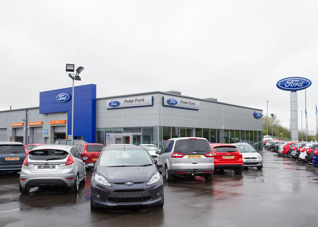 Ford showroom, Runcorn - netMAGmedia Ltd