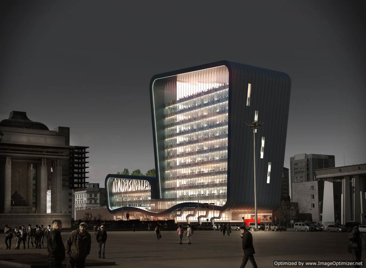 Mongolian ministry building - netMAGmedia Ltd