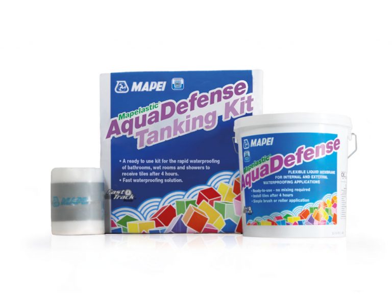 Rapid waterproofing with Mapei’s Mapelastic AquaDefense tanking kit ...