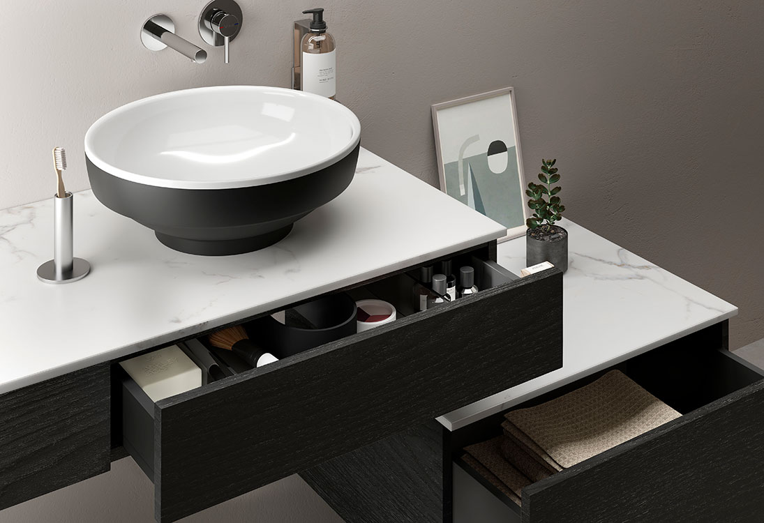 VitrA expands Origin with new countertops and vanity units