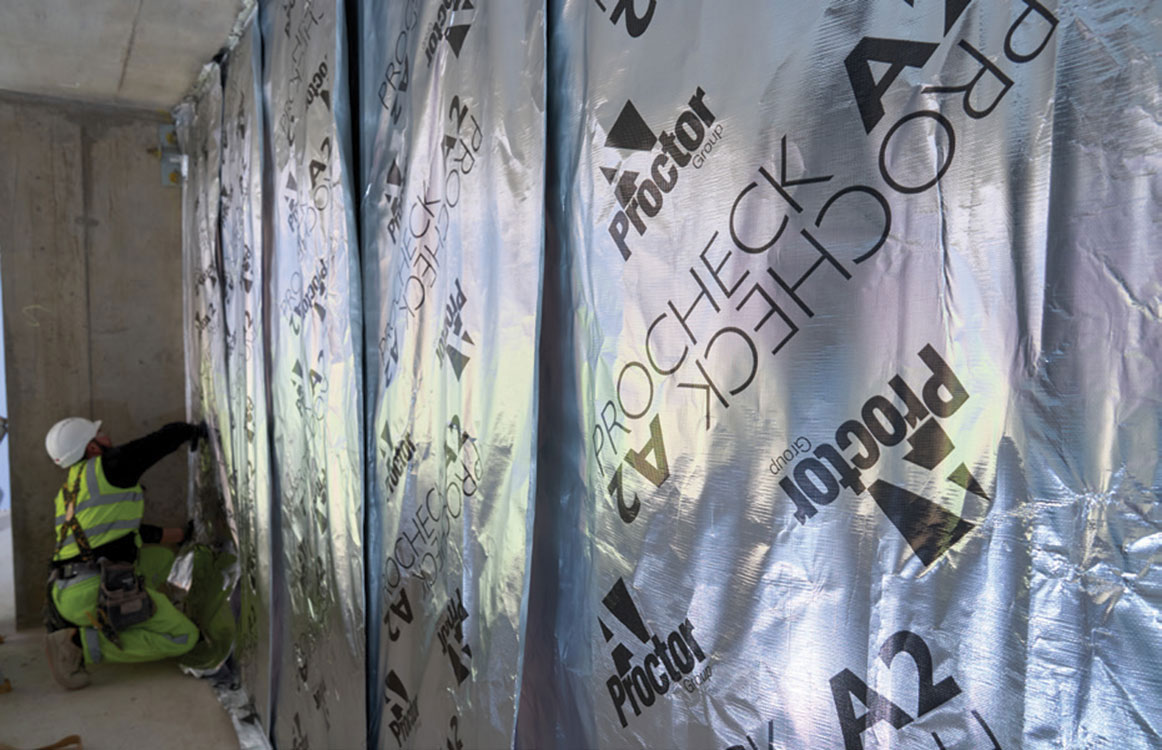 Procheck® A2 membrane on Birmingham regeneration project